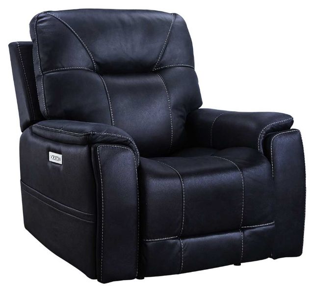 Steve Silver Co. Lexington Ocean Blue Recliner Chair | Mid Tenn ...