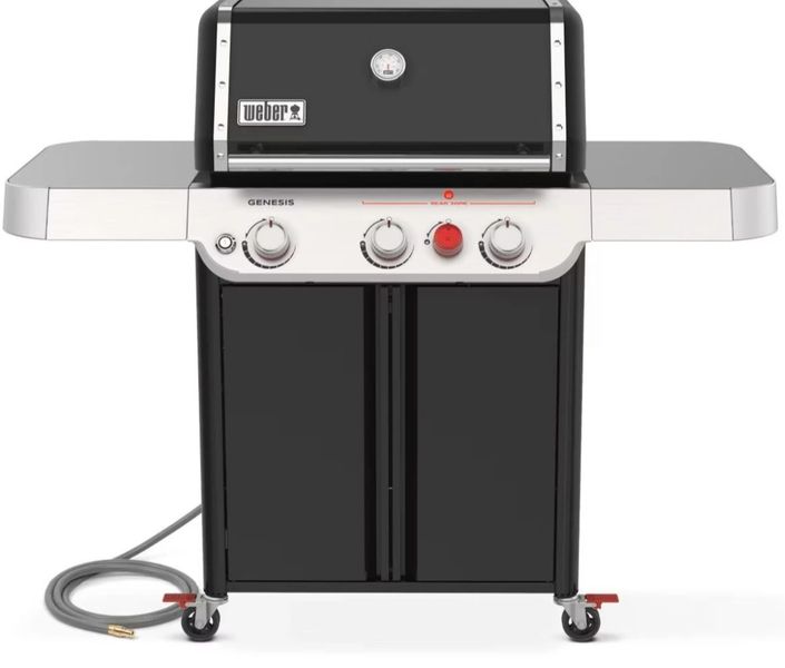 Weber® Grills® Genesis E-325 3-Burner Black Freestanding Natural Gas ...