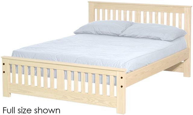 Crate Designs™ Furniture Unfinished Twin Shaker Bed | Old McDonald's Furniture & Appliances