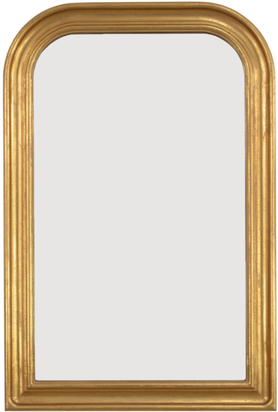 Zeugma Imports Louis Philippe Gold Leaf Mirror | Miskelly Furniture