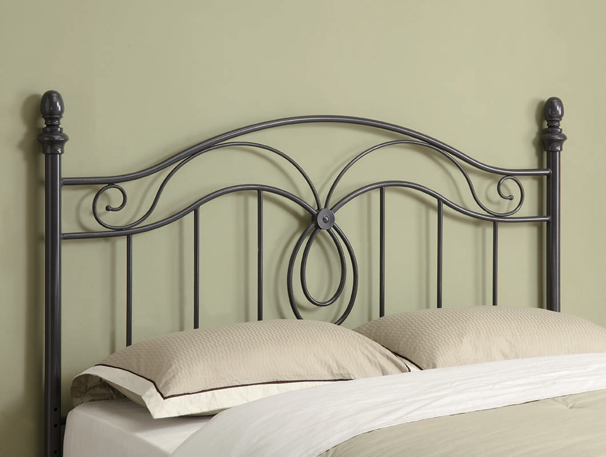 Coaster Evan Gunmetal Iron Full Queen Headboard