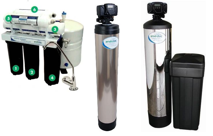 Envirotec™ Water Softener, Envirotec™ 6-Stage Reverse Osmosis System ...