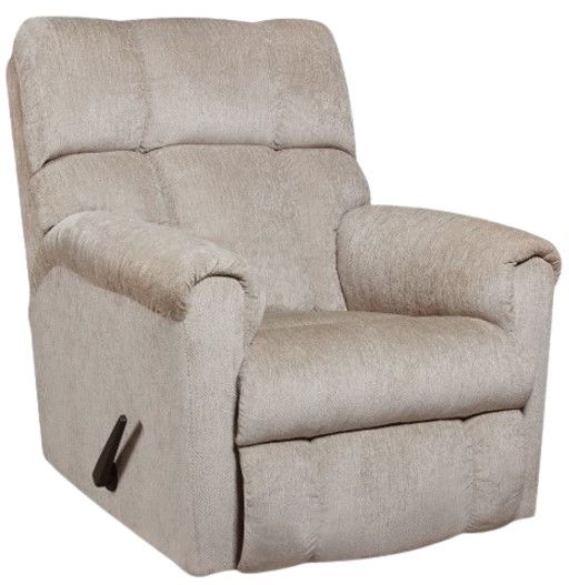 HomeStretch Norton Gray Manual Rocker Recliner | Miskelly Furniture