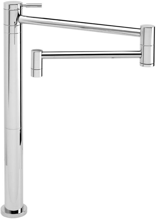 Waterstone™ Contemporary Chrome Counter Mounted Potfiller | Yale ...