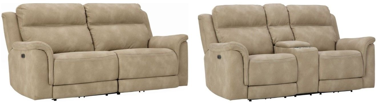 Signature Design by Ashley® Next-Gen 2-Piece Sand Power Reclining ...