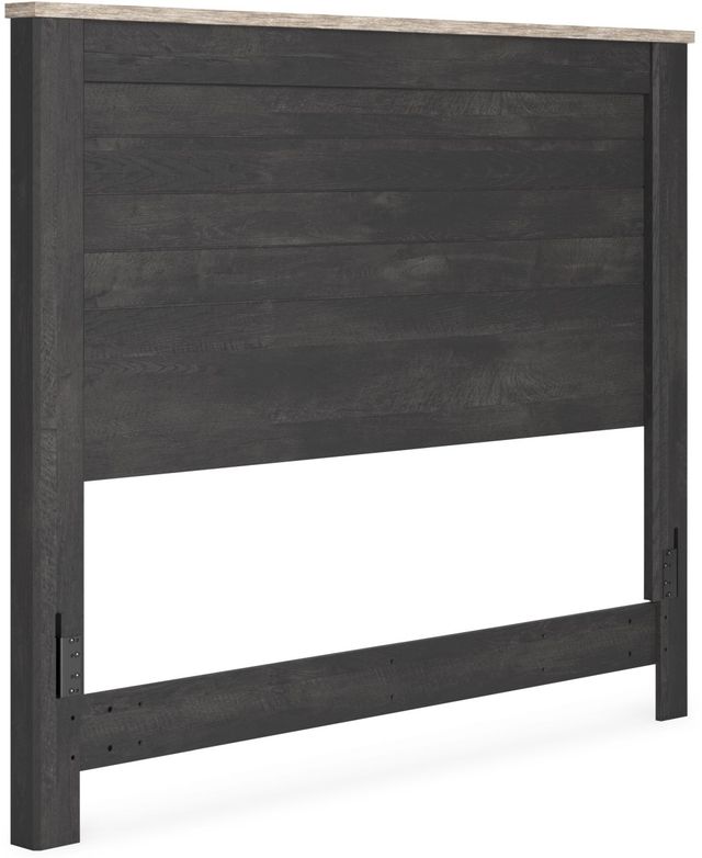 Signature Design by Ashley® Nanforth Graphite Queen Panel Headboard ...