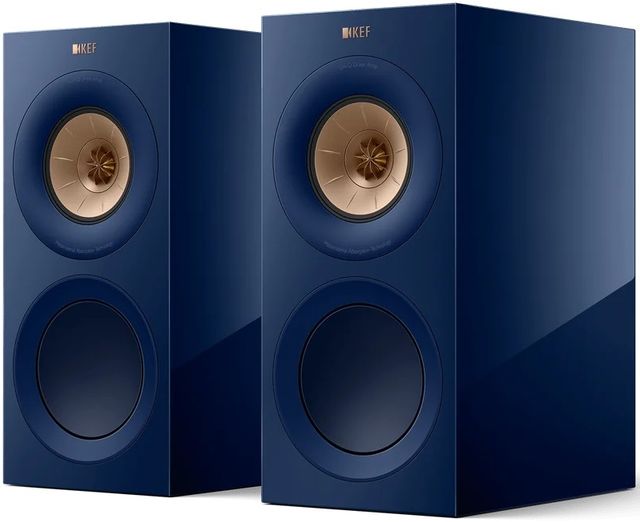 KEF R3 Meta 6.5" Indigo Gloss Bookshelf Speakers | Hi Fi Buys ...