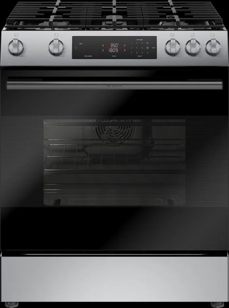Bosch 100 Series 30" Stainless Steel Freestanding Gas Range | Spencer's ...