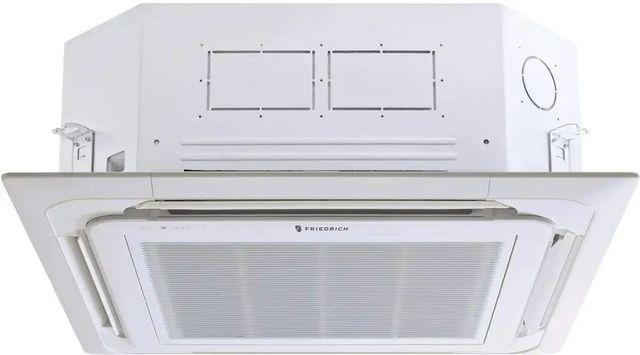 Friedrich Floating Air® Pro 18,000 BTU White Ceiling Cassette Heat Pump ...