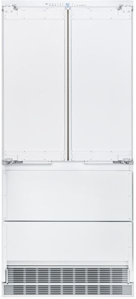 Liebherr 36 in. 18.9 Cu. Ft. Panel Ready Built-In Counter Depth French Door Refrigerator ...