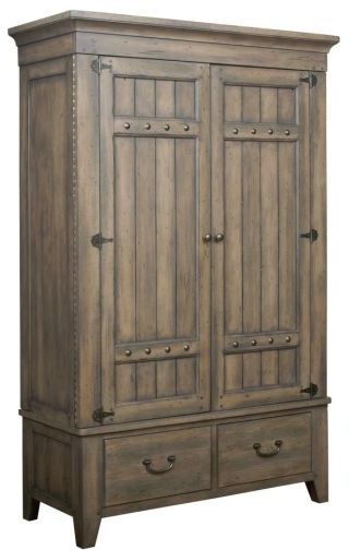 Kincaid® Mill House Anvil Brown Simmons Armoire | Urner's | Bakersfield, CA