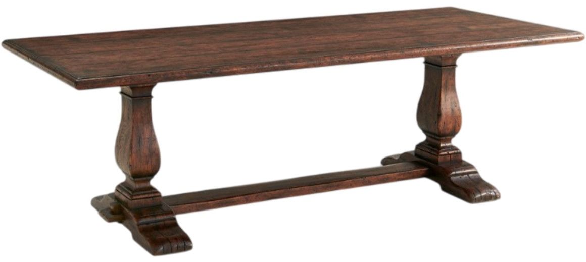 Theodore Alexander Customizable Althorp Victory Oak Refectory Dining ...