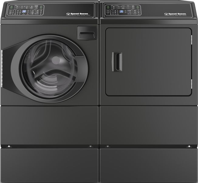 Speed Queen Black Laundry Pedestal | Fischer Furniture | Rapid City, SD