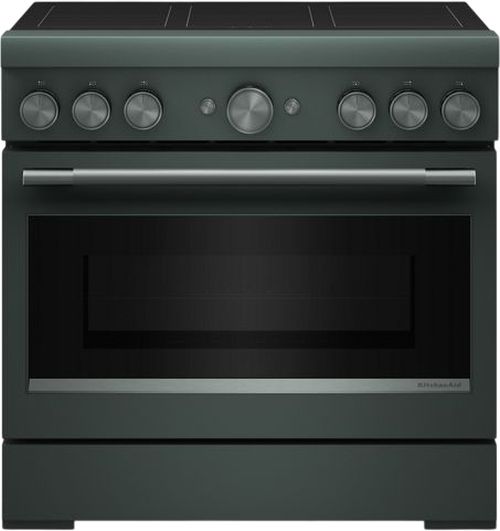 KitchenAid® 36" Juniper 6 Element Pro Style Induction Range with Air ...