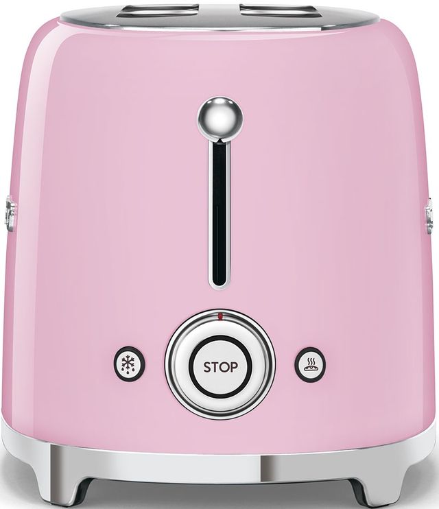 Smeg 50's Retro Style Pink 2 Slice Toaster | Midland Appliance ...