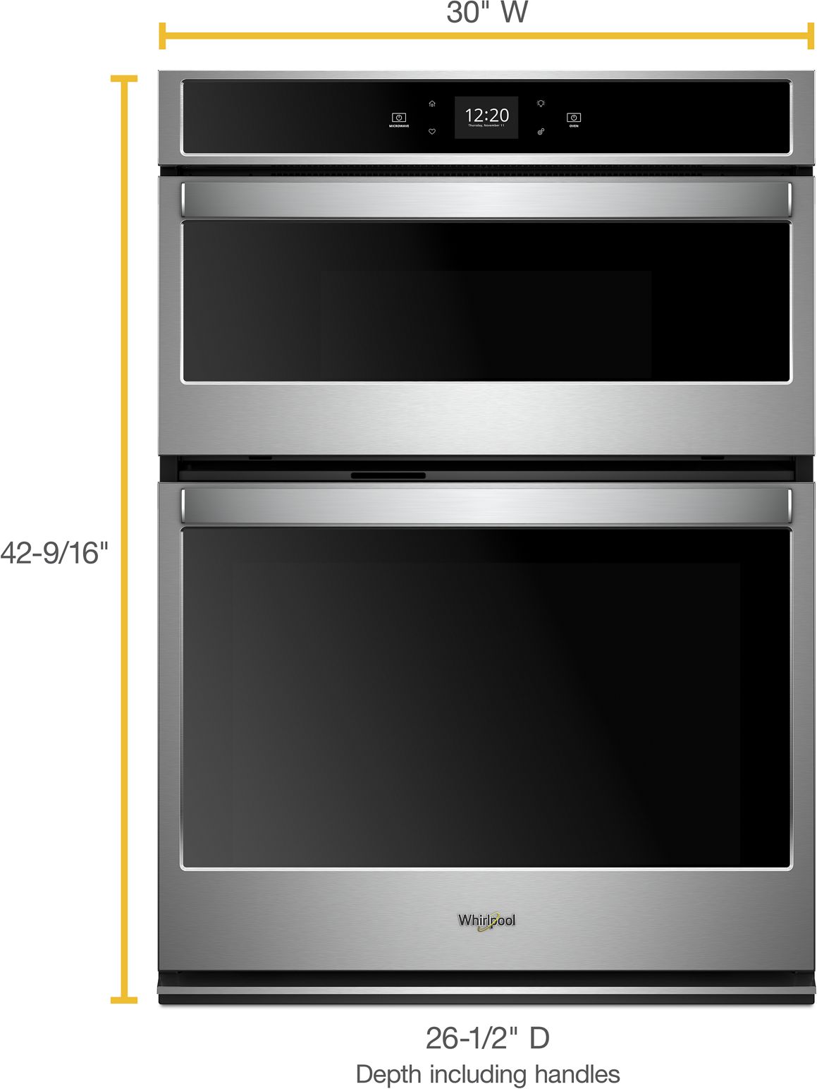 Whirlpool gold series double wall oven store