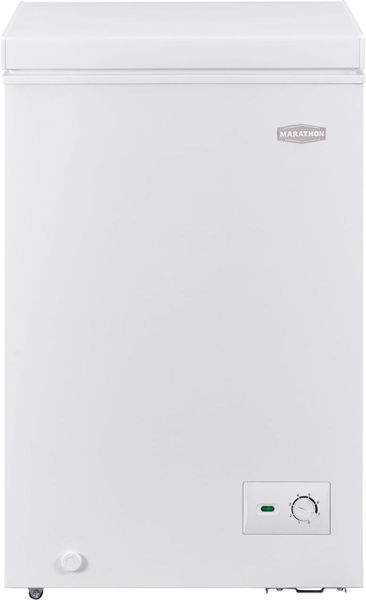 Marathon® 5.0 Cu. Ft. White Chest Freezer | Kondolas Furniture ...