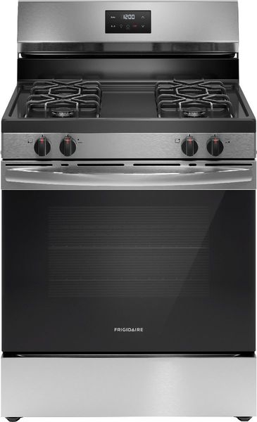 Frigidaire® 30" Stainless Steel Freestanding Gas Range | Grand ...