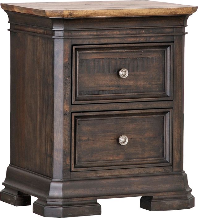 Napa Furniture Design Grand Louie Wheat/Misty Night 2 Drawer Small ...