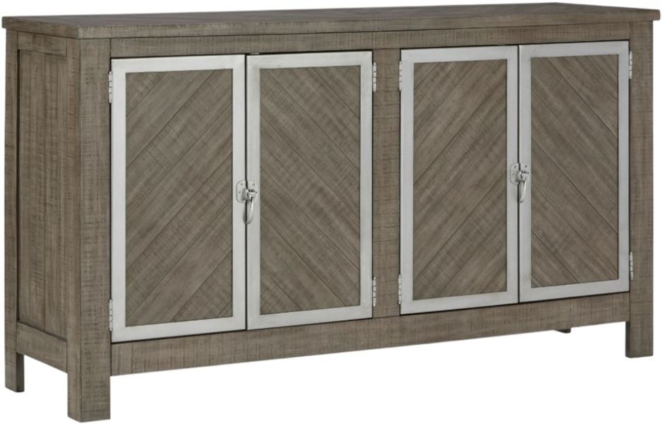 Millennium® by Ashley Krystanza Weathered Gray Server | The Cleveland ...