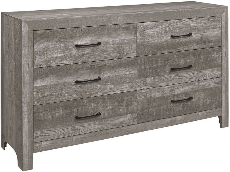Mazin Furniture Corbin Gray Dresser | Old McDonald's Furniture & Appliances