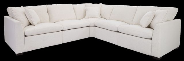 Synergy® 2408 Nomad Snow 5 Piece Power Reclining Sectional | Miskelly Furniture