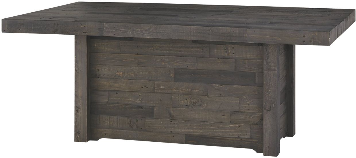 Millennium® by Ashley® Mayflyn Gray Dining Table | Bedroom Express
