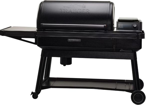 Traeger® Ironwood XL 70" Black Freestanding Wood Pellet Grill | Barber ...