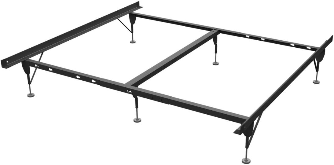 Rize Home Universal Twin/Full/Queen/California King/King Bed Frame with ...