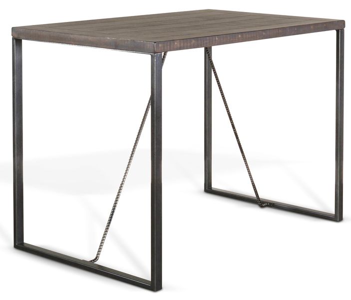 Sunny Designs™ Newport Tobacco Leaf Counter Height Table with 4 Stools ...