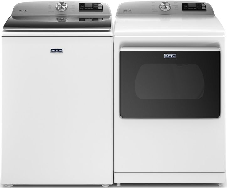 Maytag® White Laundry Pair | Fischer's Furniture and Appliance | Tell ...