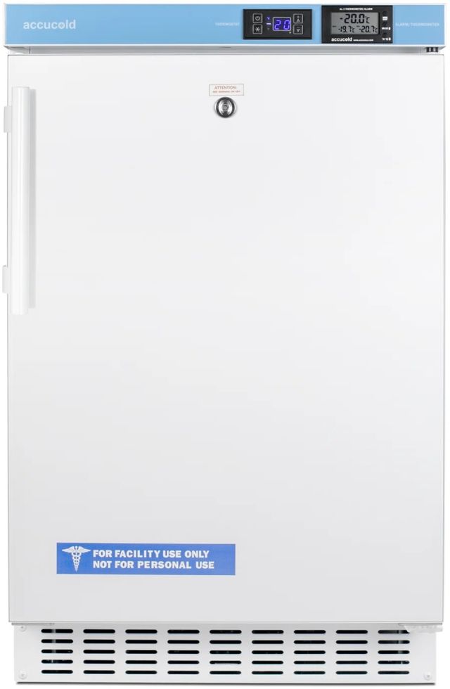 Accucold® 2.7 Cu. Ft. White Under Counter Pharmacy Freezer | S&W ...