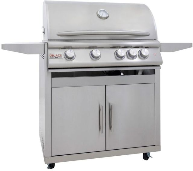 Blaze® Grills 4-Burner Stainless Steel Freestanding Liquid Propane Gas ...