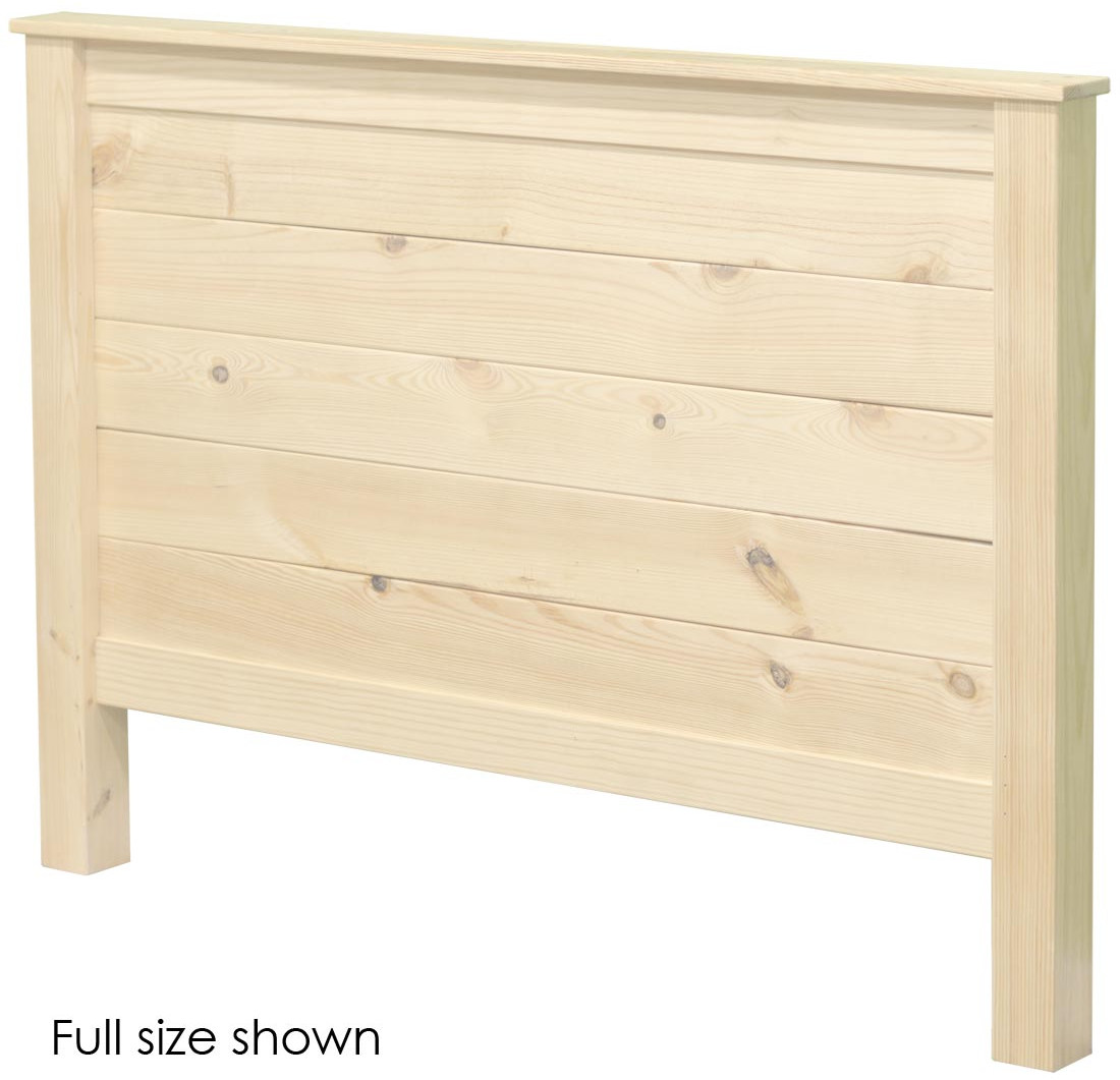Crate Designs Furniture HarvestRoots Unfinished Queen Headboard Tom Al s Quality Home Furnishings