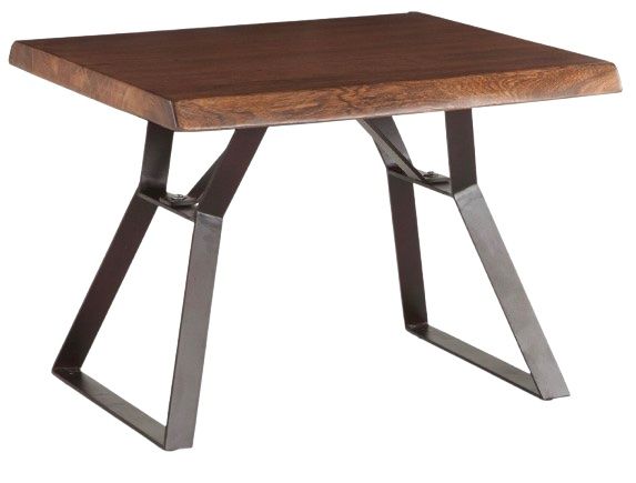 Home Trends & Design London Loft Walnut Side Table | Fischer Furniture ...
