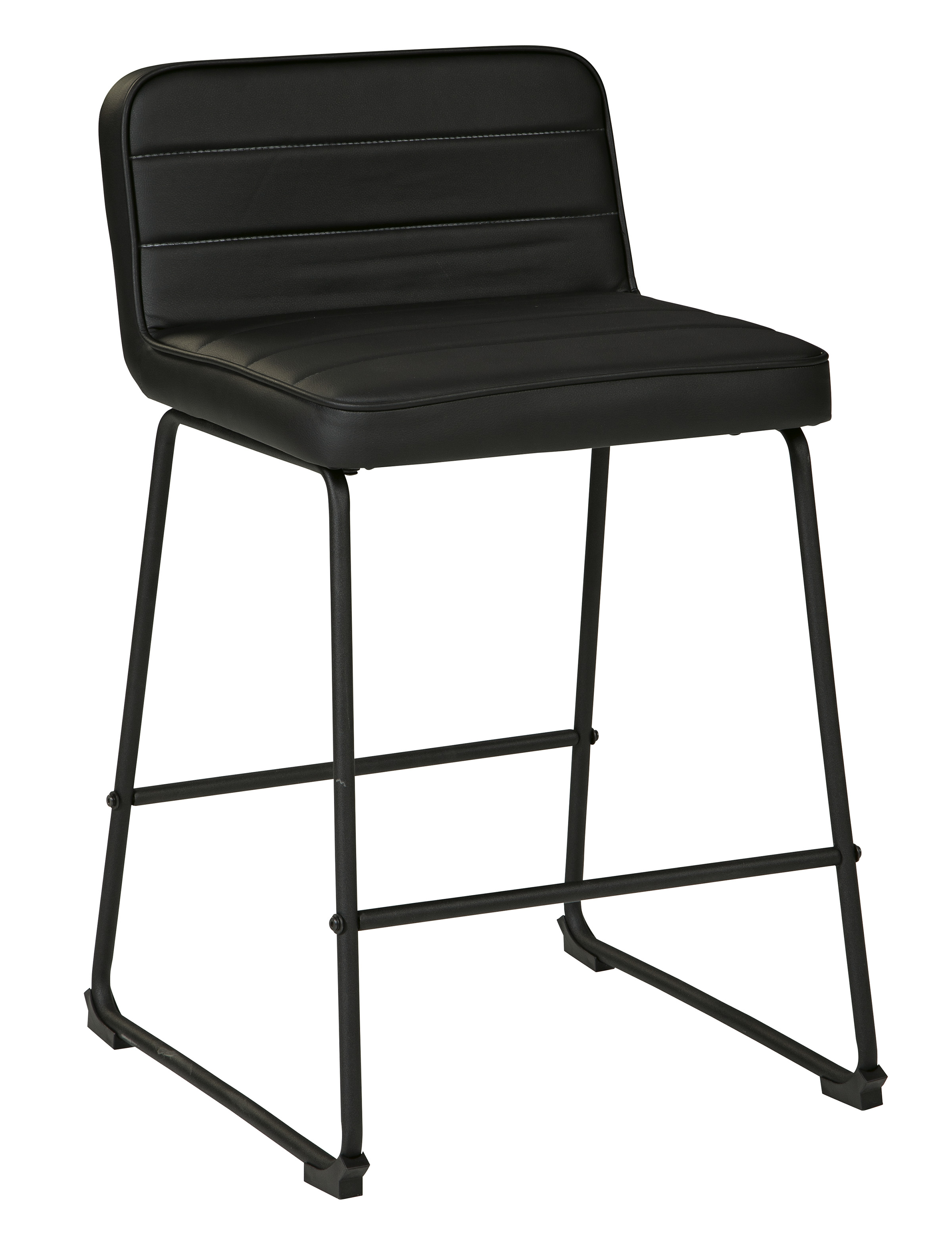 Signature Design by Ashley Nerison Black Counter Stool Sides Furniture Bedding Dora AL