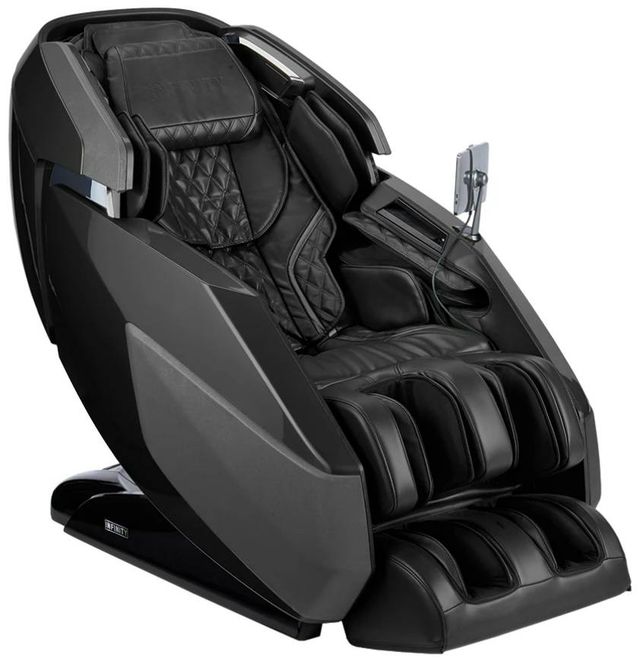 Infinity® Massage Chairs Imperial Syner-D Black Massage Chair | Fischer ...