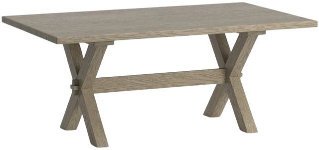Bassett® Furniture Customizable BenchMade Crossbuck Oak 72" Dining ...
