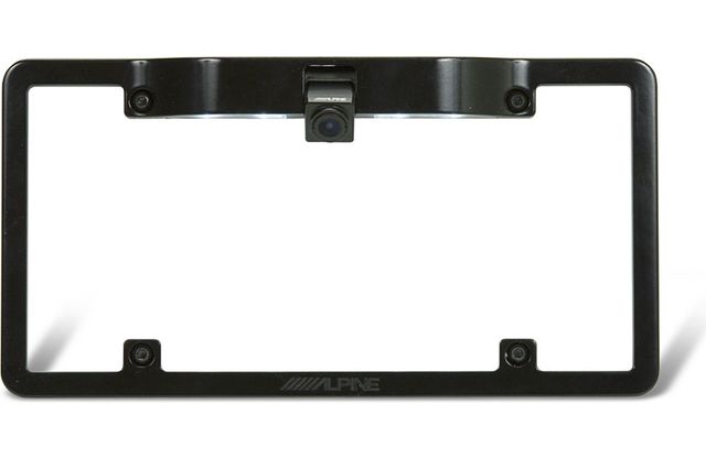 Alpine® Rear View Camera License Plate Mounting Kit | Hi Fi Buys ...