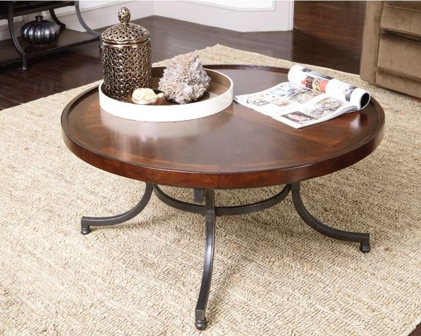 Hammary round coffee table store