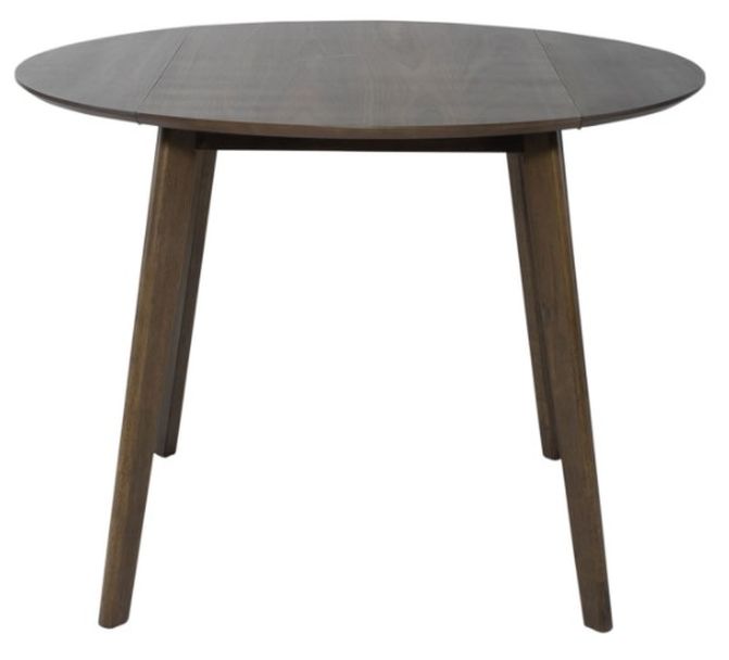 Liberty Furniture Space Savers Satin Walnut Drop Leaf Table