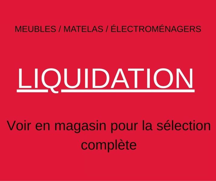 LIQUIDATION STOCK/FIN DE LIGNE/TEL QUEL | Ameublement BrandSource SJ Dion