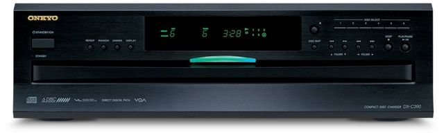 Onkyo® DX-C390 Black 6-Disc Carousel CD Changer | Superstore Electronics