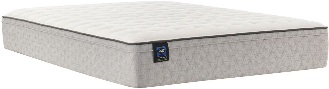 Sealy® Essentials™ Deaton II Innerspring Soft Faux Euro Top Queen ...
