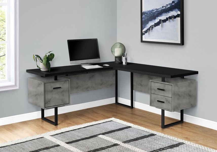 Monarch Specialties Inc. Black Computer Desk | Kullberg's BrandSource ...
