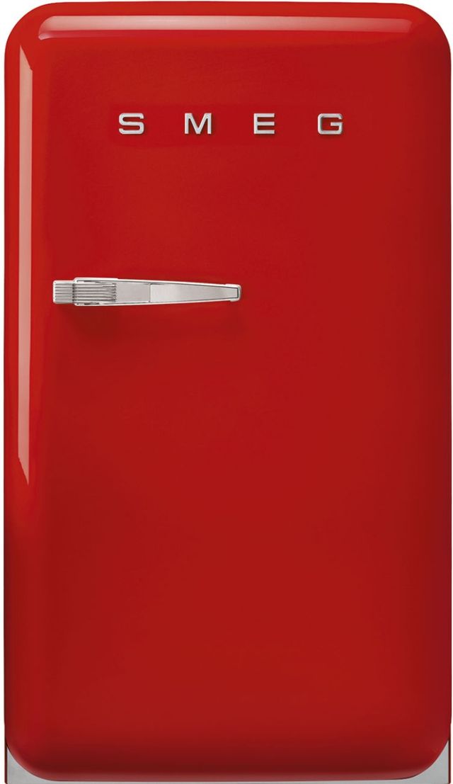 Smeg 4.5 Cu. Ft. Red Compact Refrigerator | Jerome’s Appliance Gallery ...