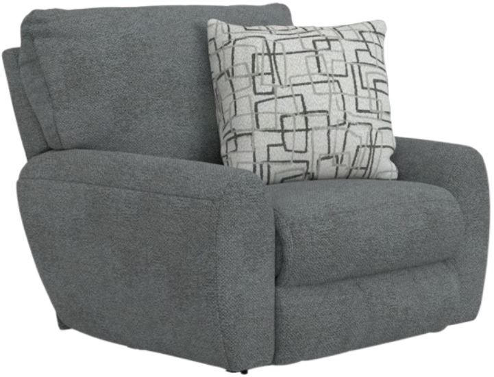 Catnapper® Maxwell Dolphin/Inkwell Power Deep Seat Lay Flat Recliner ...