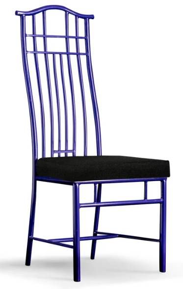 Stylecraft Macau Cobalt Blue Metal Chair | Colder's | Milwaukee Area