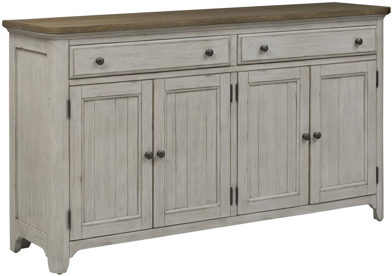 Liberty Furniture Farmhouse Reimagined Two Tone Server