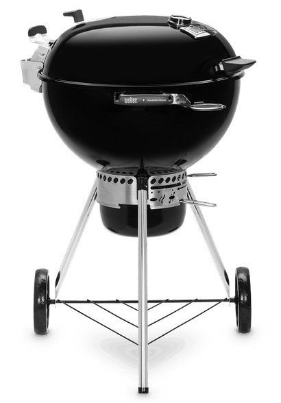 Weber® Master-Touch® 22" Black Freestanding Charcoal Grill | Barber ...